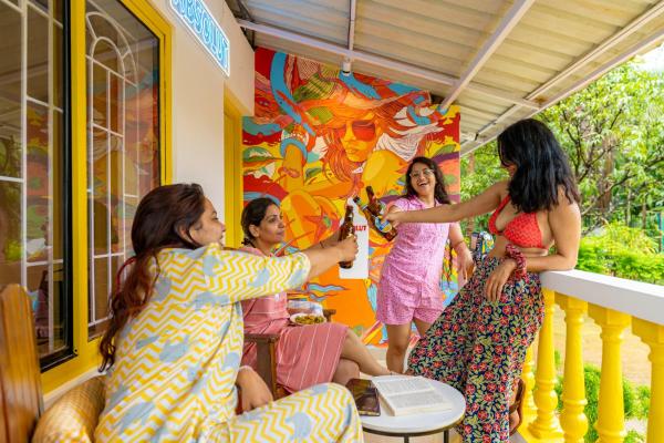 Whoopers Party Hostel, Palolem - 果阿邦
