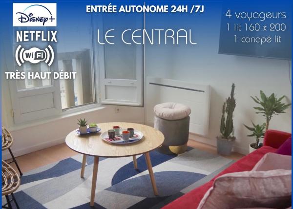 Le Central - Coeur Historique - Netflix/disney+ - Soissons
