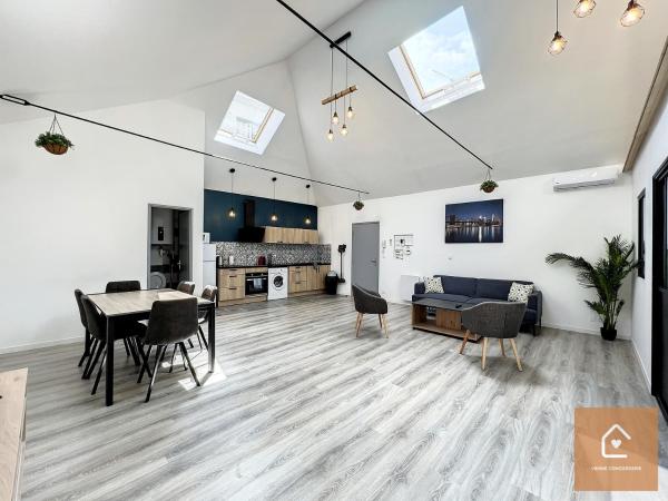 Le Loft Climatisé - 6 Personnes - Entrée Autonome - Châtellerault