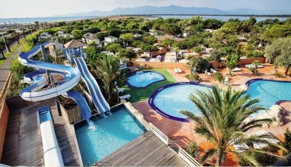 Mobil-home 5 Personnes Dans Camping Mar Estang 4 éToiles Avec Accès à La Plage - Canet-en-Roussillon