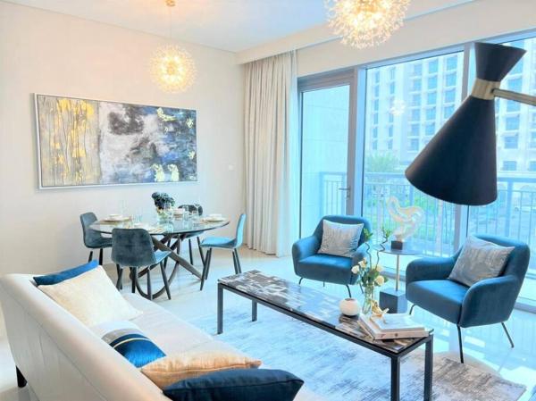 Luxurious Creek Harbour Apt With Balcony & View - Dubái