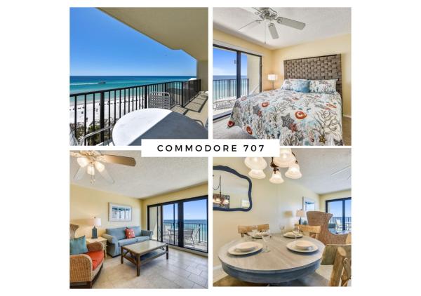 Commodore Resort #707 By Book That Condo - Panama City, FL