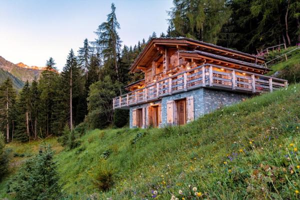 Authentic Swiss Spa Chalet Nesoya Jacuzzi Sauna - Verbier