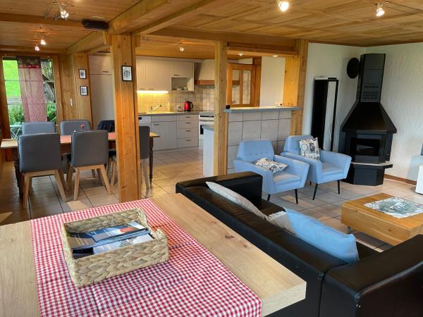 Edelweiss 4 Zi Ferienwohnung In Landhaus - Adelboden