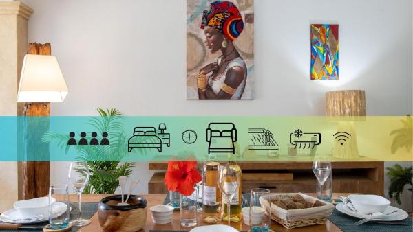 En Bord De Plage Baie Nettlé, Appart 4 Couchages Tout Rénové - Saint-Martin