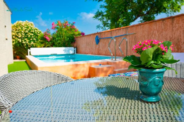 Ma Villa Du Sud Piscine Privée Chauffée 3 Chambres 2 Wc 3 Cles Clevacances - Frontignan