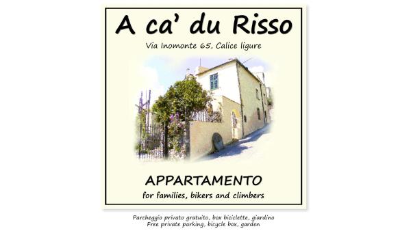 A Ca' Du Risso - Appartamento - Sea & Outdoor For Families, Bikers And Climbers - Finale Ligure
