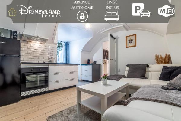 Appart The Parisian Charm Near Disney - Lagny-sur-Marne