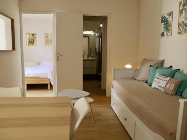 Appartement T2 Rénové à 2 Min De La Plage, Centre Seignosse, Tout à Pied, Draps Et Ménage Inclus - Fr-1-239-812 - Seignosse