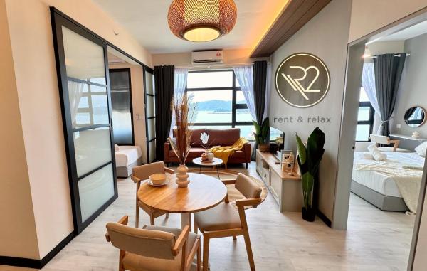Sea&pool View Stunning Homestay, Wifi, Netflix Near Malls, Jetty, Convenient Stores - Kota Kinabalu