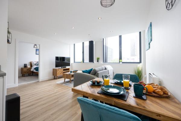Luxurious Stylish Apartment In Old Trafford - Altrincham