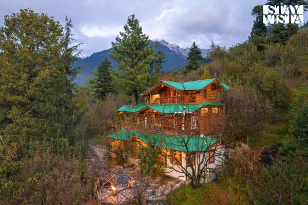 Stayvista At Rosemary Cottage 2br Villa In Manali With Lawn - Himachal Pradesh