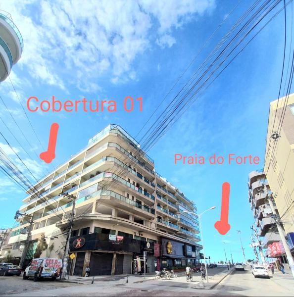 Cobertura Duplex 50 M Praia Do Forte Com Piscina Na Cobertura - Cabo Frio