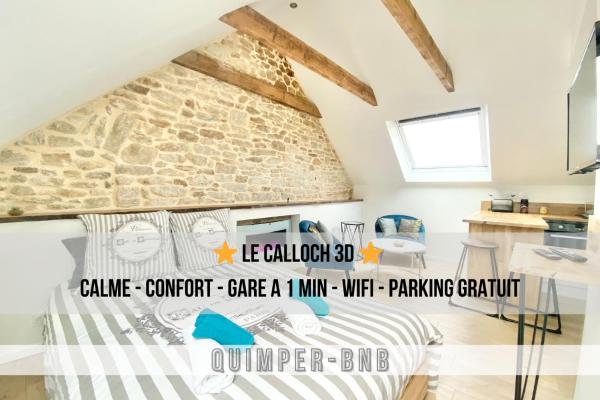 Le Calloch 3d - Standing - Calme - Wifi - Smart Tv - Locronan