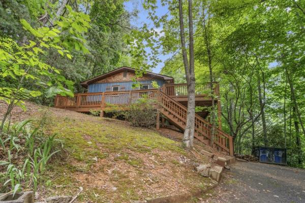 Serene Forest View- Hot Tub- Pet Friendly With Fenced Yard - Cosby, TN