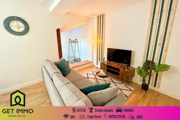 Duplex Au Pied De La Gare - Netflix - Hyper-centre - Gare d'Amiens