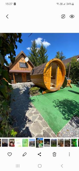 Chalúpka Sokolí Dvor S Wellnesom - Terchová