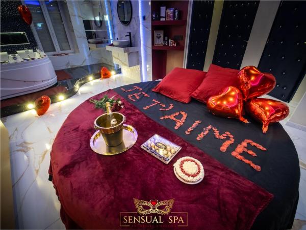 Sensual Spa- Love Room Jacuzzi Hammam Terrasse - Nancy