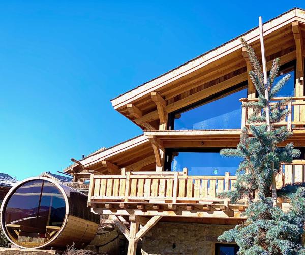 Chalet Aguila - Jacuzzi Et Sauna Panoramique - Construit En 2023 - Bolquère