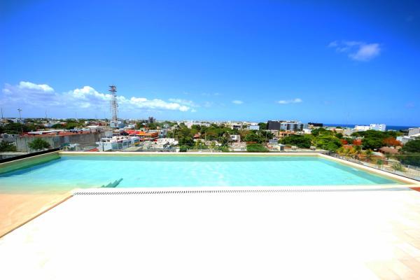 Spacious Studio, Amazing Rooftop With Sea View - Playa del Carmen