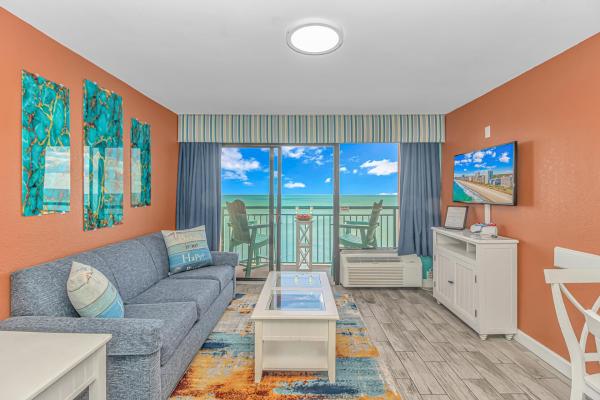 Direct Oceanfront 1 Bedroom Condo - Surf's Up Oceanfront Oasis 1416 - Myrtle Beach, SC