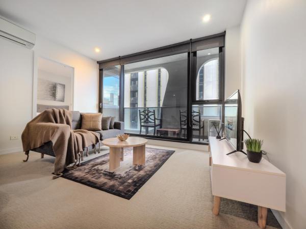 High Level On 36th Floor 2br1babalcony Wifi - Williamstown