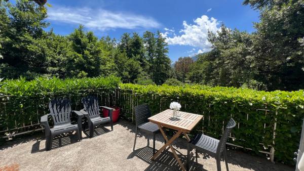 Casamacce Studio Climatisé Avec Terrasse, Small Comfortable Apartment Free Parking, Air-conditioned & Wifi - Corte