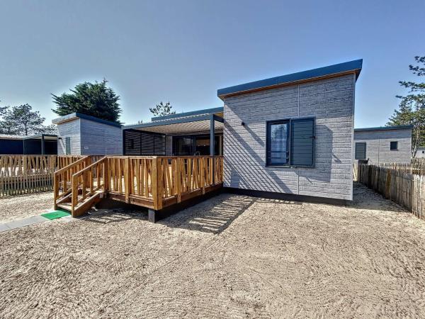 Chalet Cosy 4 Pers - Piscine Chauffée - Proche Plage Et Commerces - Terrasse Et Jardin Privés - Fr-1-361-504 - Jullouville