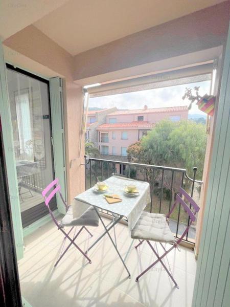4pa109 Appartement F2 Résidence Avec Piscine Parking Et Cours De Tennis - Port-Vendres
