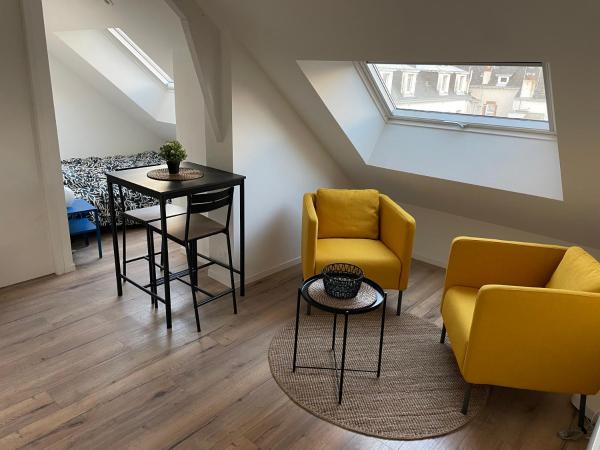 Studio 304 - Hyper Centre - Intégralement Rénové - Toutes Commodités à Pied - Loire-Atlantique