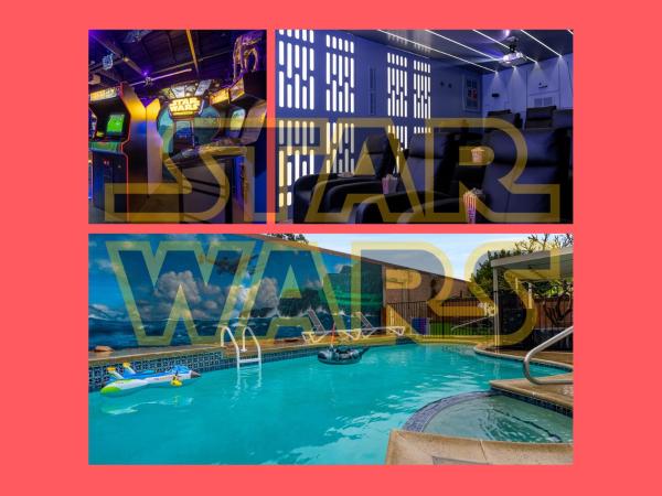 Star Wars: Heated Pool/spa, Theater, Arcade - Stanton, CA