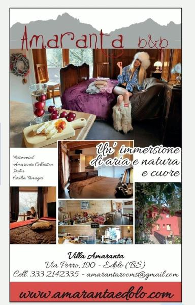 Villa Amaranta Room And Breakfast - Vezza d'Oglio