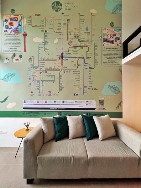 Nana's At Est Bangsar Kl Sentral Gem Loft - 八打靈再也
