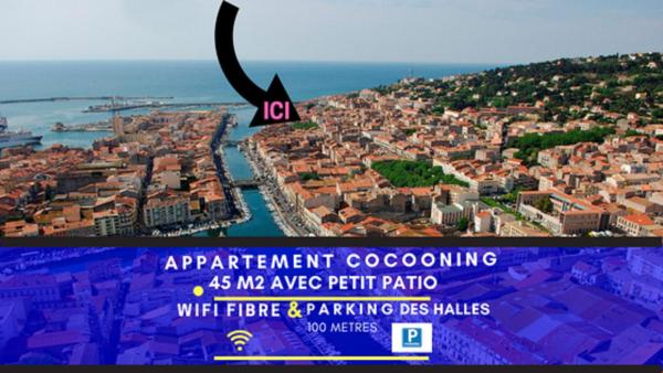 Splendide T2 Neuf Coocoonig Avec Petit Patio - Sète