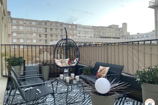 Bienvenue Au Chillou - Parking - Terrasse - Le Havre