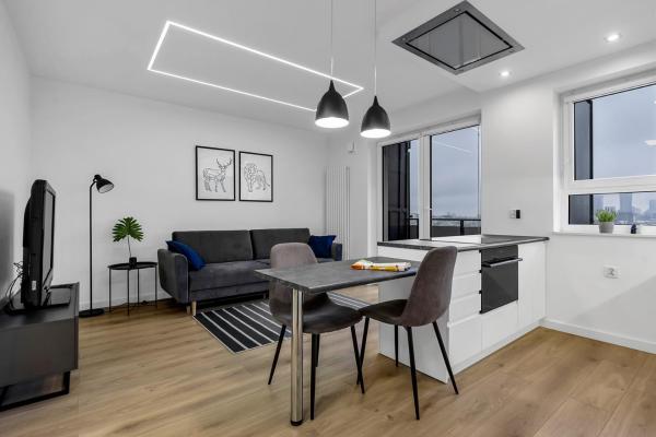 12th Floor Wola Modern Apartment By Bookinghost - Warsaw Chopin Airport (WAW)
