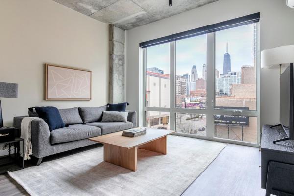 River North 1br W Terrace Grills Yoga Studio Chi-1032 - Chicago Loop - Chicago