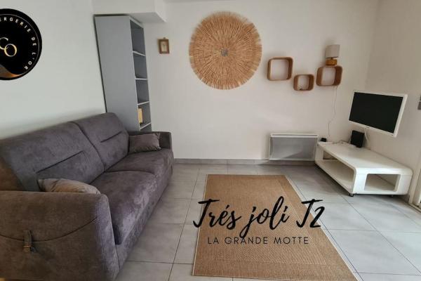 Superbe T2, à 5 Min De La Plage, Avec Garage - La Grande-Motte