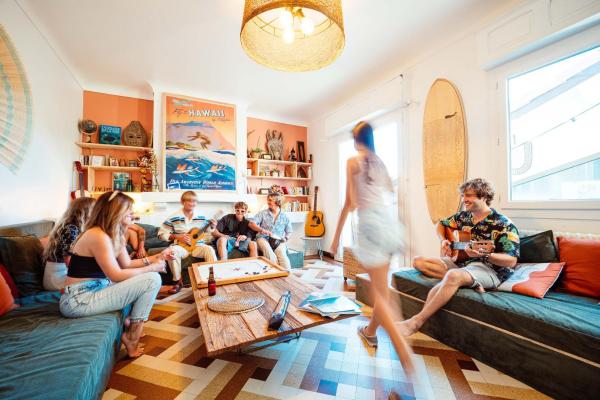 La Boga L'auberge à L'ambiance Surf à Biscarrosse Plage - Biscarrosse