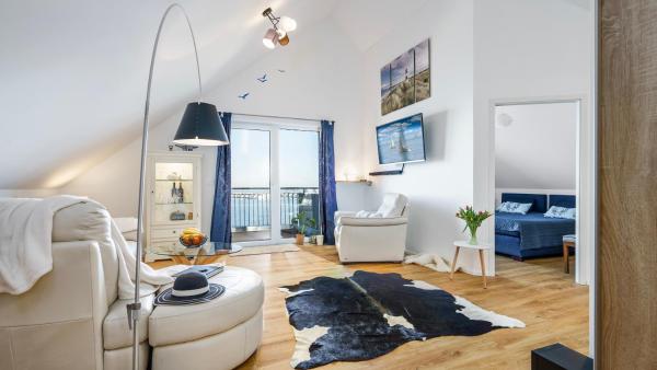Lungomare Oro, Penthouse Am Yachthafen, Traum Meerblick, Hunde Erwünscht - Maasholm