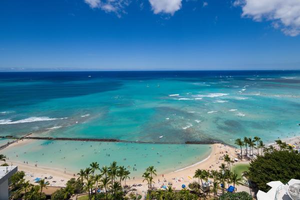 High Floor Luxury Oceanfront At Waikiki Beach Tower - Honolulu, HI