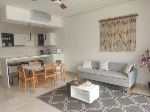 Apartamento 1 Dorm Amplia Terraza Aldea Zama Tulum - Tulum
