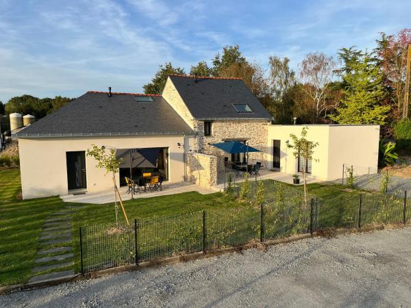Gîte Familial Rénové Près Du Canal De Nantes Avec Jardin, Terrasse, Wifi Et Chambres Mansardées - Fr-1-306-1263 - Nort-sur-Erdre
