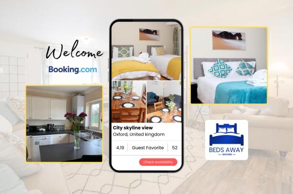 3 Bedroom House For Contractors By Beds Away Short Lets & Serviced Accommodation Oxford With Free Parking For 2 Cars - Kassam Stadium