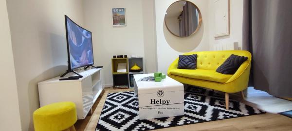 Chaleureux - Bien éQuipé - Hypercentre - 2ch 6pers - Ibis Pau Centre