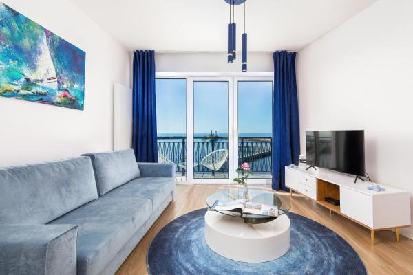 Bulwar Zachodzącego Słońca Apartament Z Widokiem Na Morze By Noclegi Renters - Darłowo