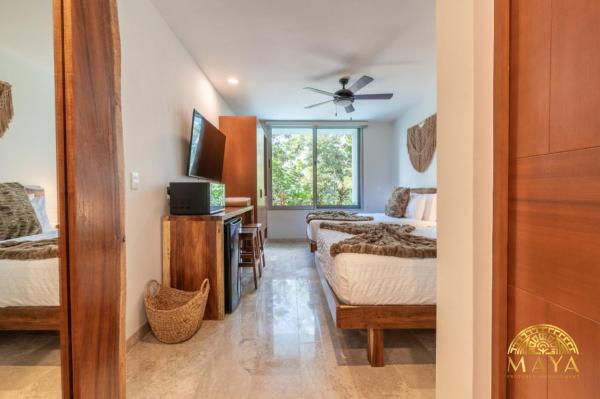 Nhoa 211c Lux 1br Condo Pool View In Aldea Zama - Paradise Beach