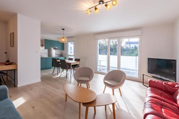Rohan - T3 - Parking - Calme - Wifi - Vannes