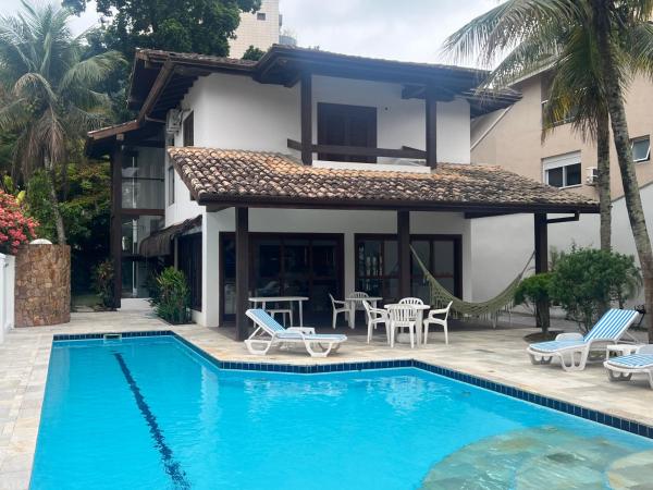 Casa Na Praia Riviera De São Lourenço 4 Suítes Para Até 12 Pessoas 4min A Pé Da Praia E 11 Min A Pé Do Shopping - Bertioga