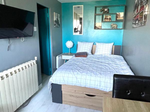 Studio Cosy Indépendant Avec Jardin à Osny Proche Cergy Pontoise - Osny